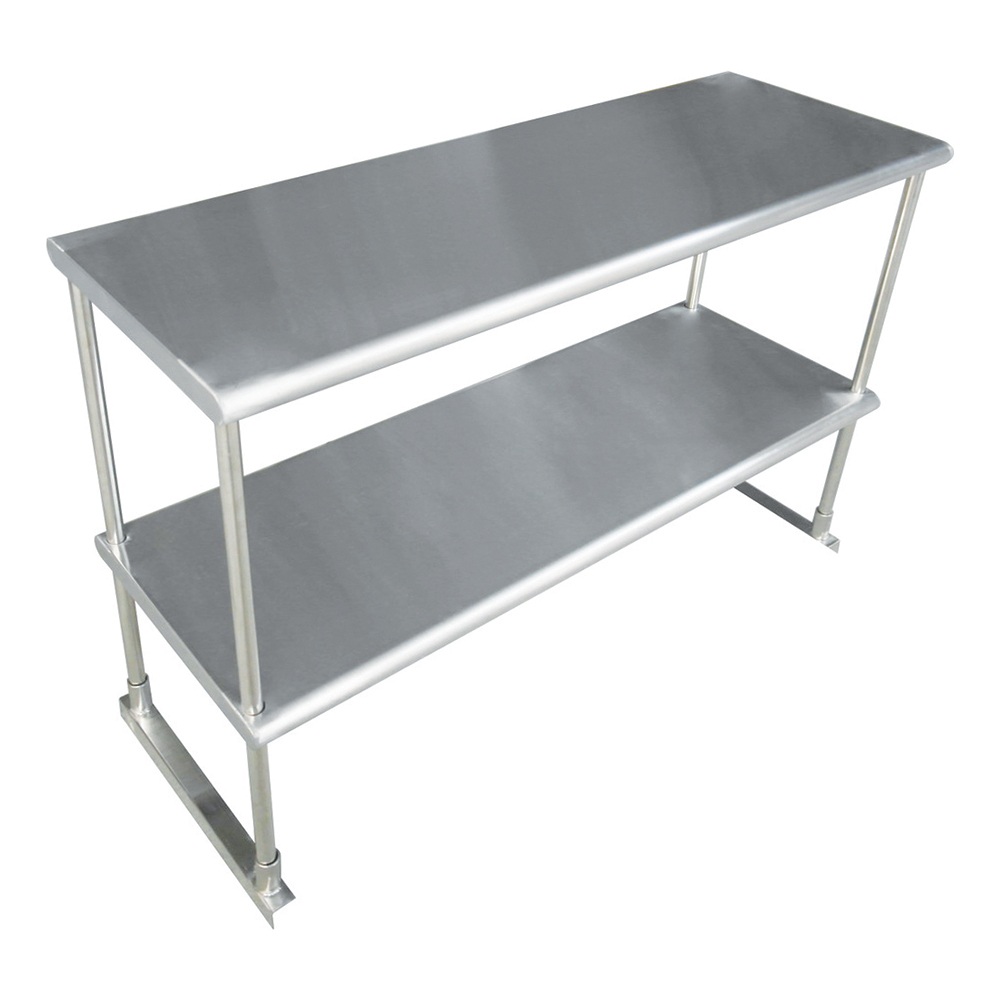 Advance Tabco EDS-18-72-X Special Value Double Overshelf, Table Mounted ...